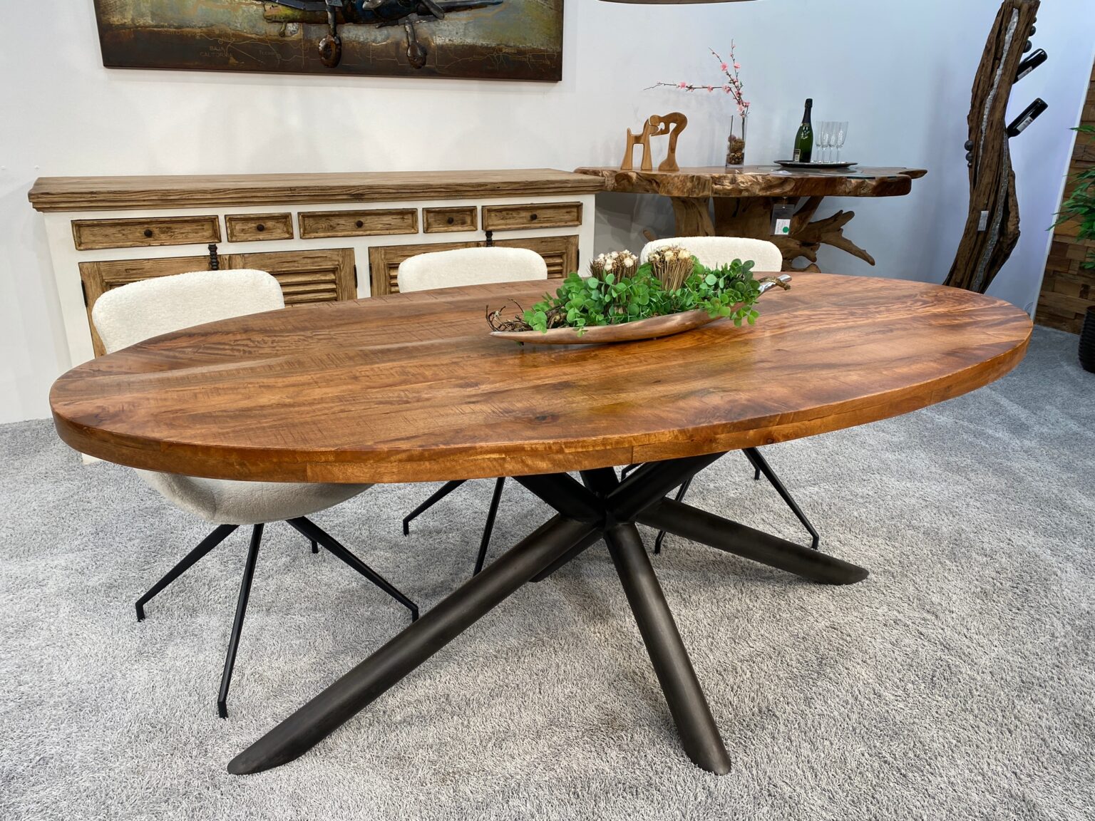 Ovaler Esstisch "Arezzo" :: Tischonkel