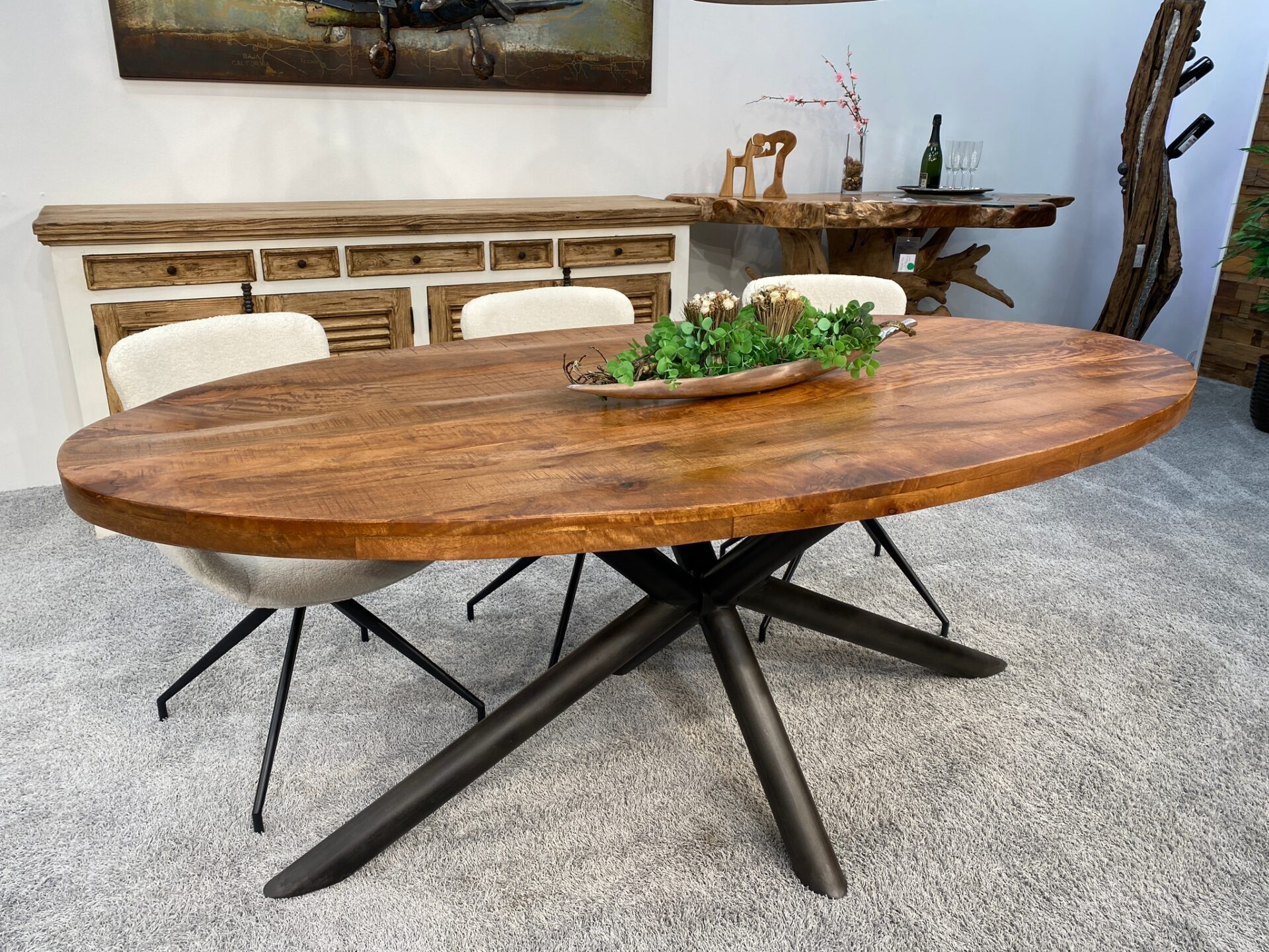 Ovaler Esstisch "Arezzo" :: Tischonkel