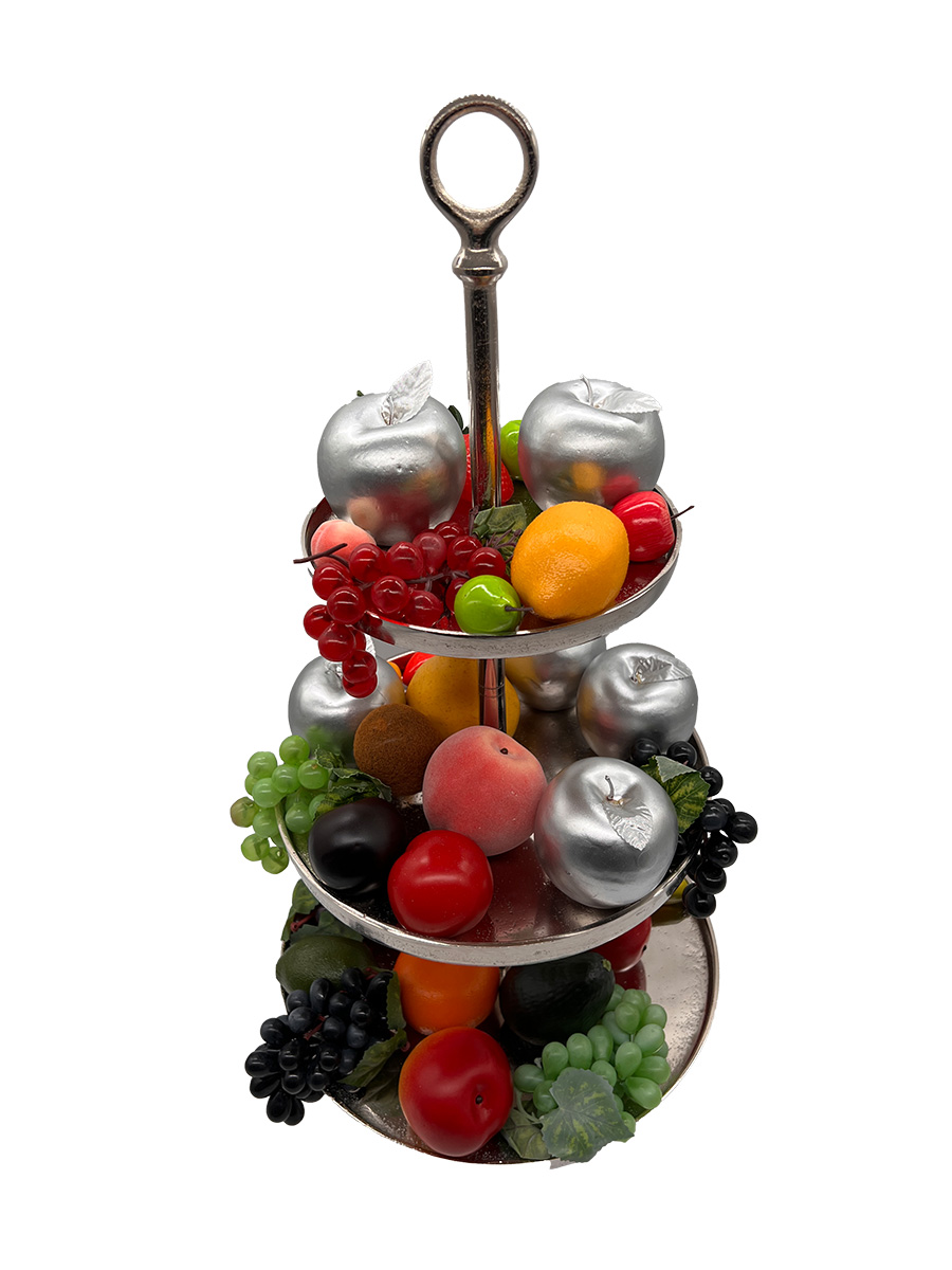 Deko-Etagere aus Nickel :: DER TISCHONKEL